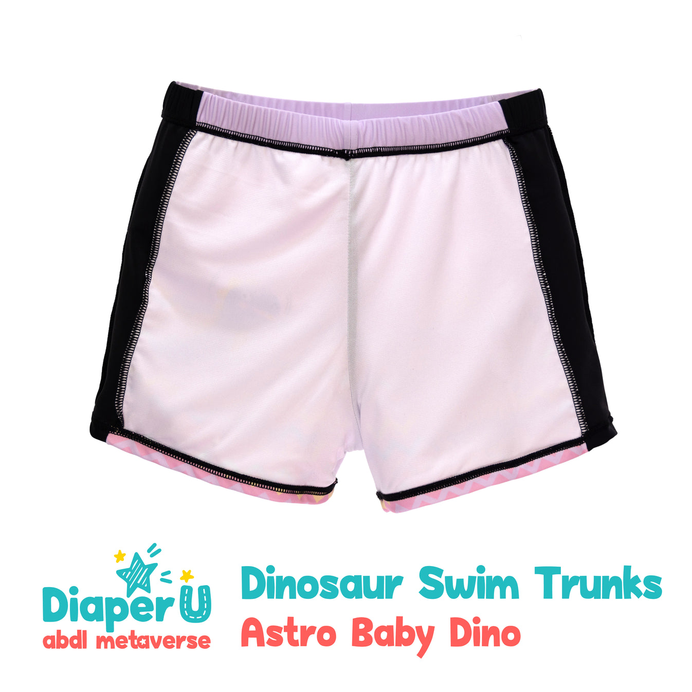 ABDL Dinosaur Swim Trunks - Astro Baby Dino – DiaperU