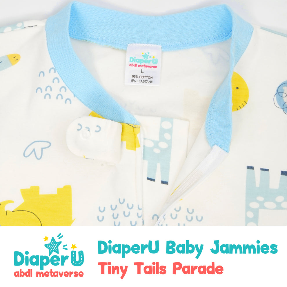 ABDL Jammies - Tiny Tails Parade – DiaperU
