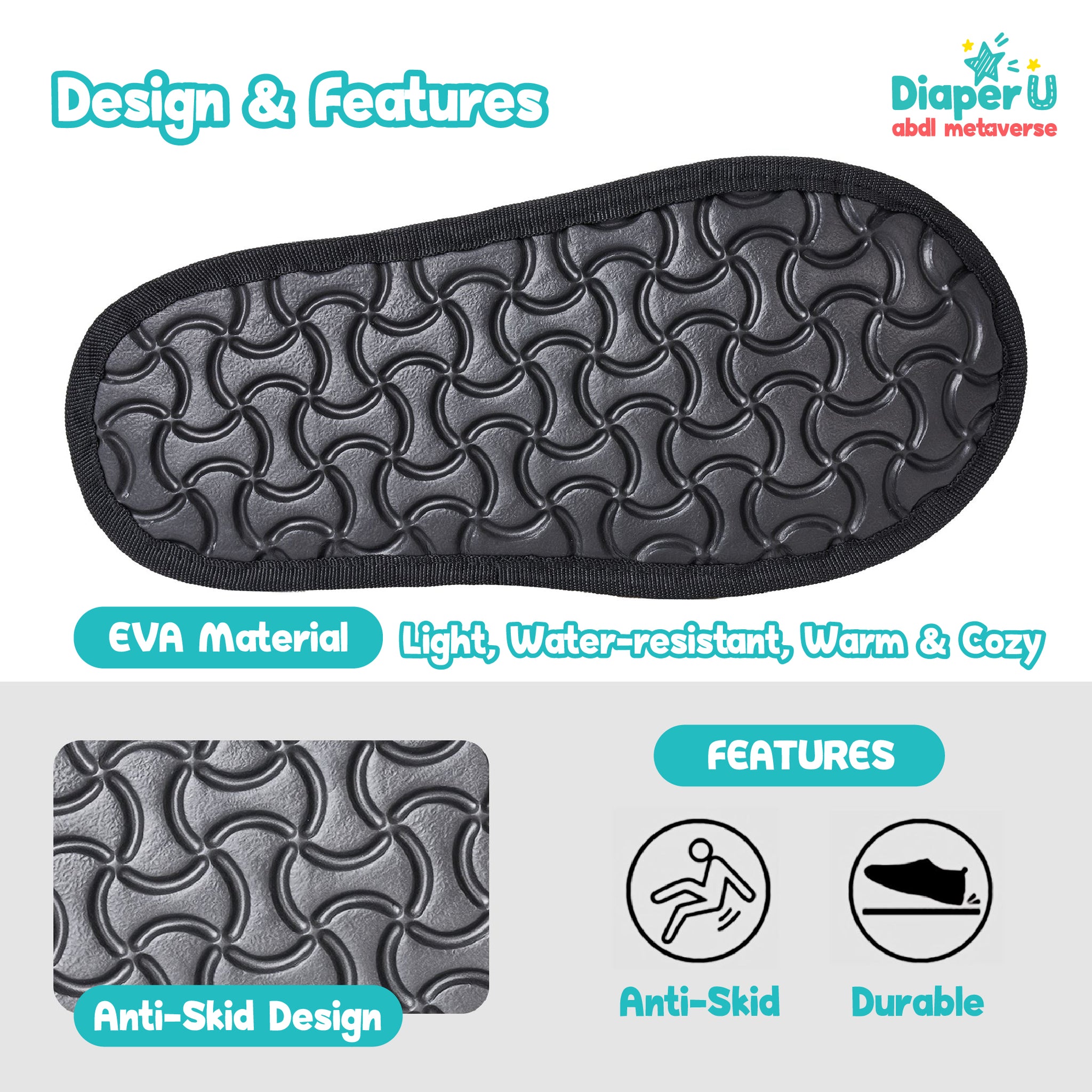 ABDL Slippers - Little Bunny – DiaperU