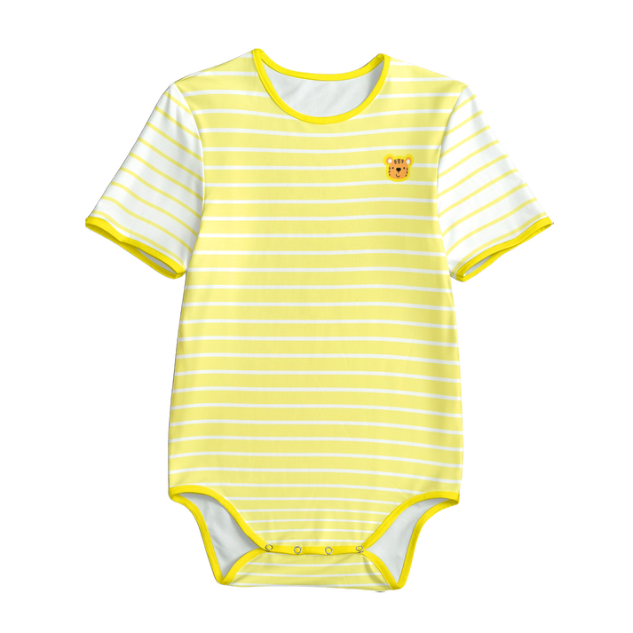 ABDL Onesie - Yellow Tiger – DiaperU